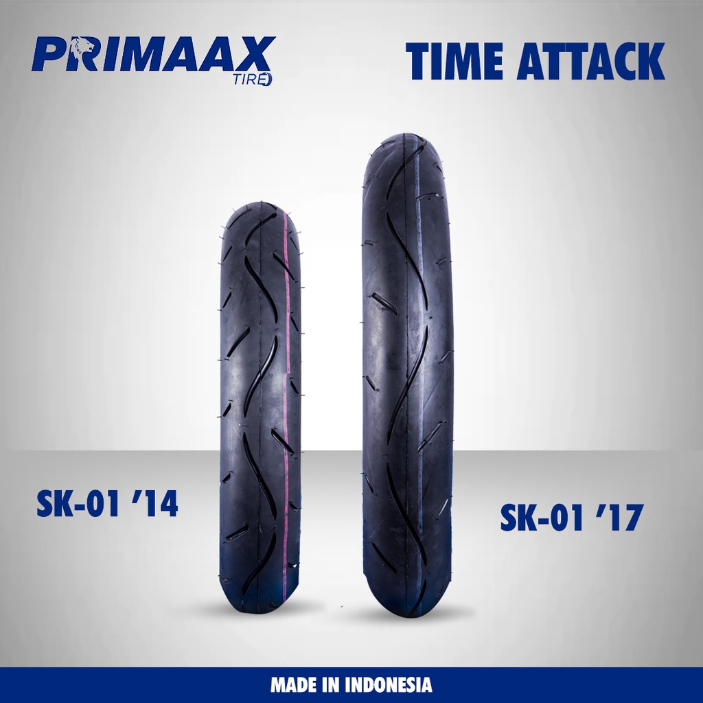 PRIMAAX SK-01 TIME ATTACK [SIZE 14] Tube Type Motorcycle Tire | Shopee ...