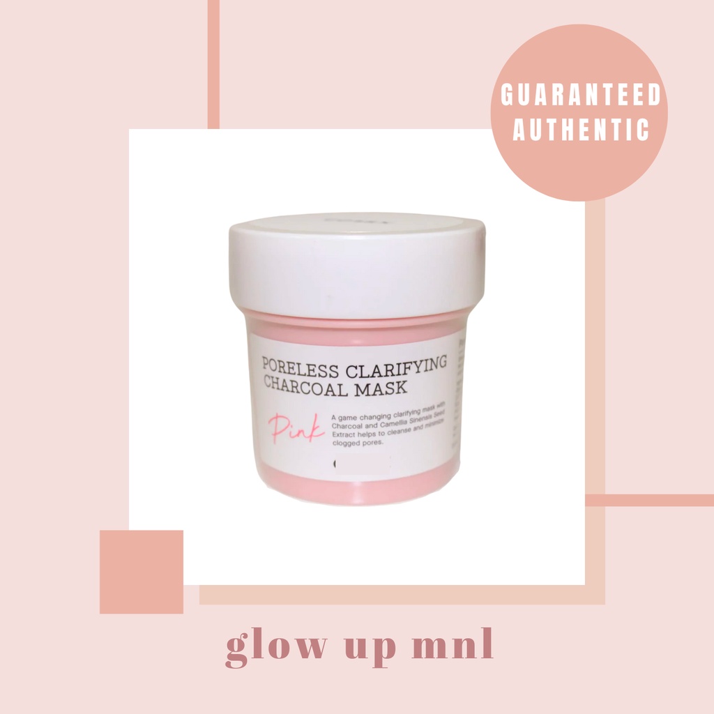 Poreless Clarifying Charcoal Mask Pink 110g | Shopee Philippines