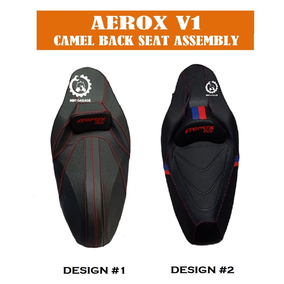 YAMAHA AEROX 155 V1 - CAMEL BACK SEAT ASSEMBLY - SPYKER | Shopee ...