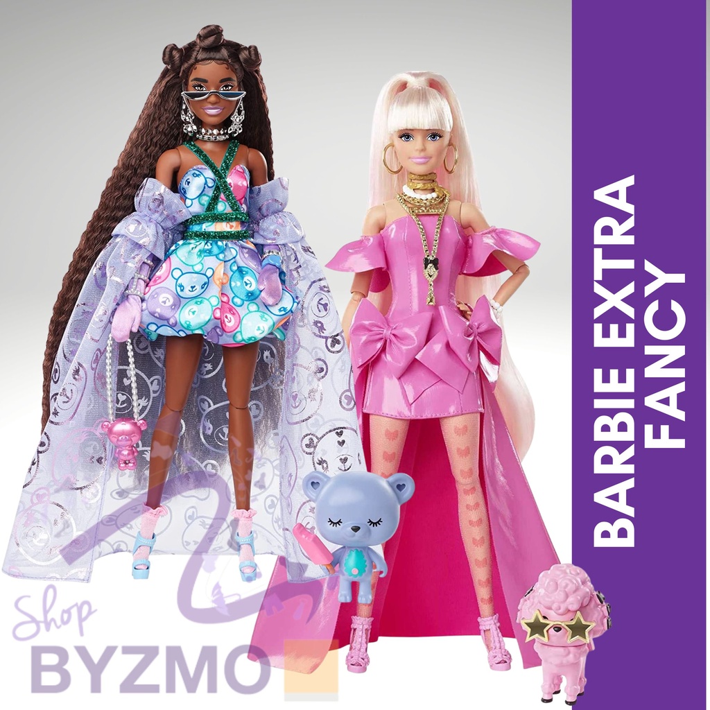 Barbie Extra Fancy Doll and Accessories Caucasian AA Mattel Brand New ...