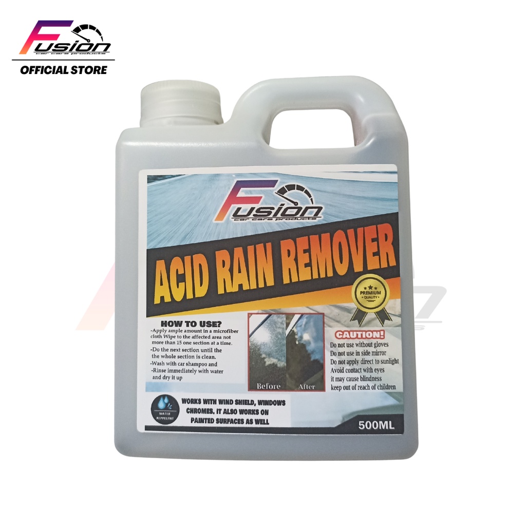 Fusion watermarks remover for car /acid rain remover for windshield ...
