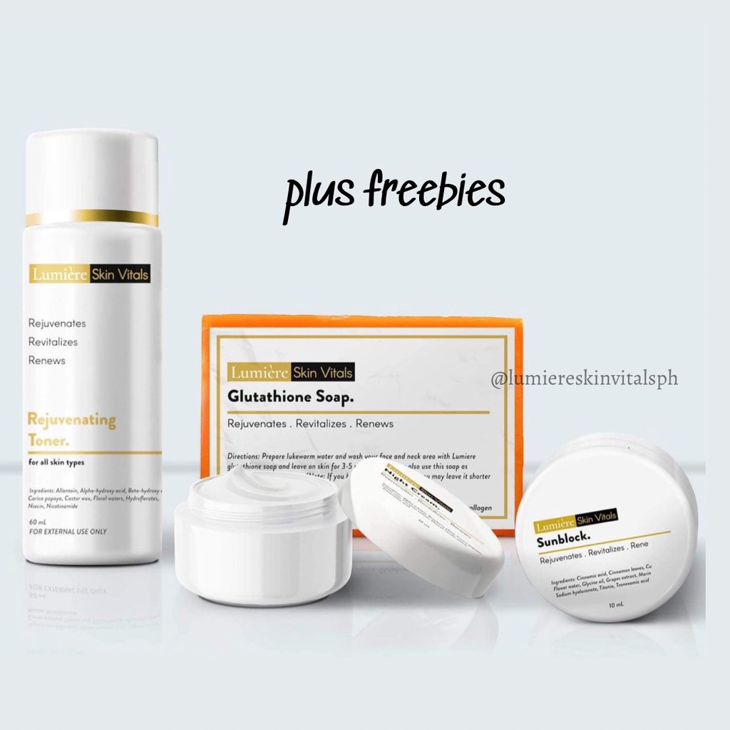 LUMIERE FACIAL SET - 100% AUTHENTIC & READY TO SHIP | Shopee Philippines