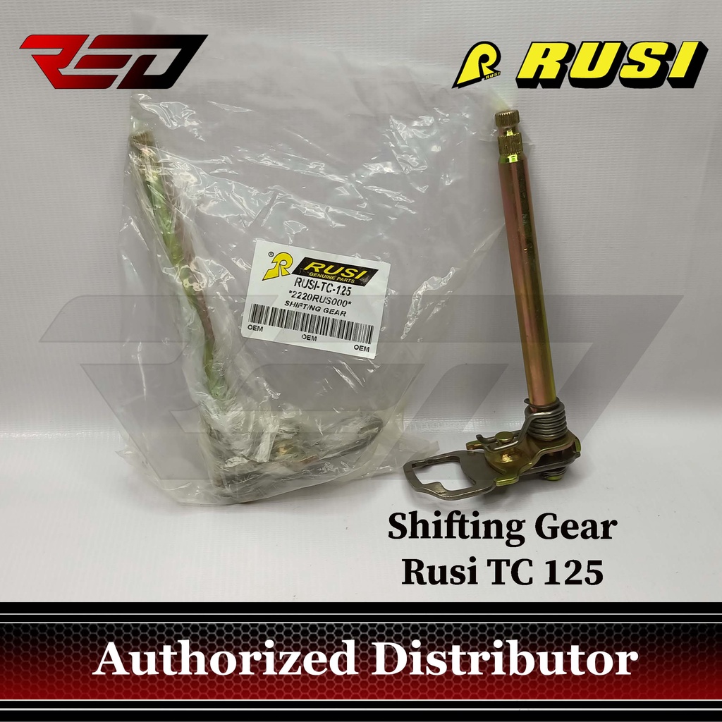 Shifting Gear / Change Gear Shaft Rusi125 Rusi Original Parts | Shopee ...