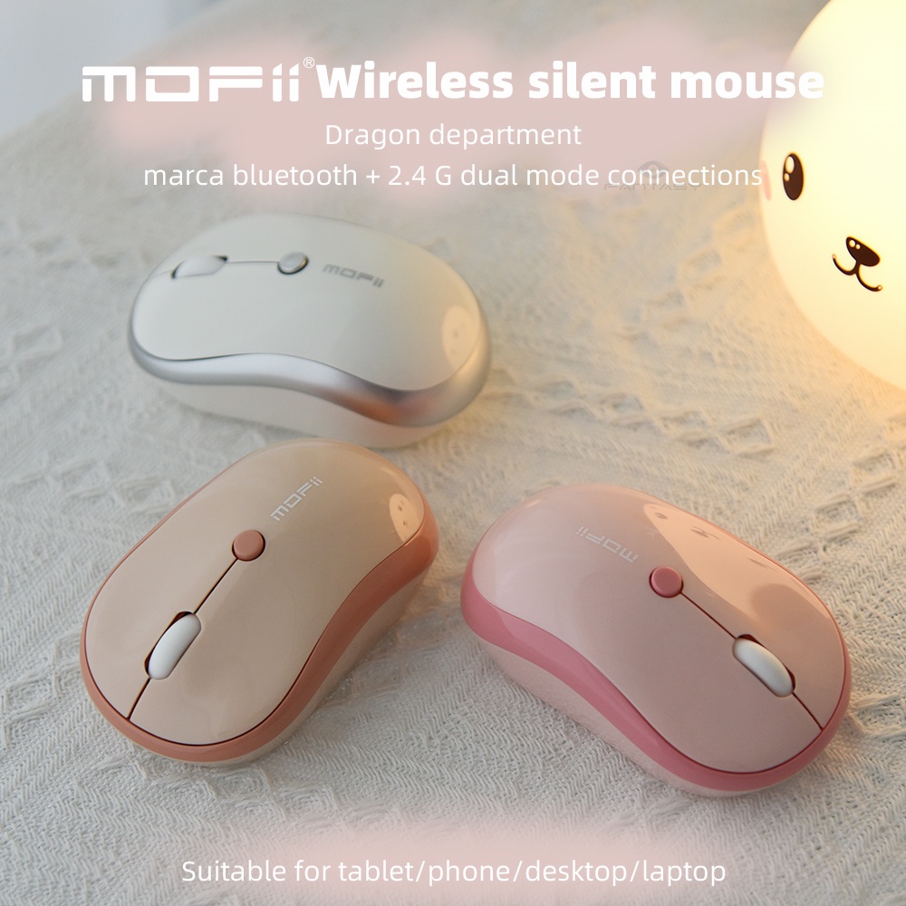 MOFii M5DM Bluetooth+USB Wireless Dual-mode Mouse Two-channel Office ...