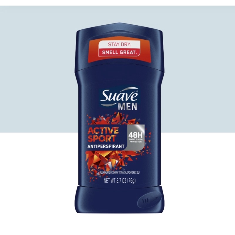 Suave Men Active Sport Antiperspirant Deodorant 76g | Shopee Philippines