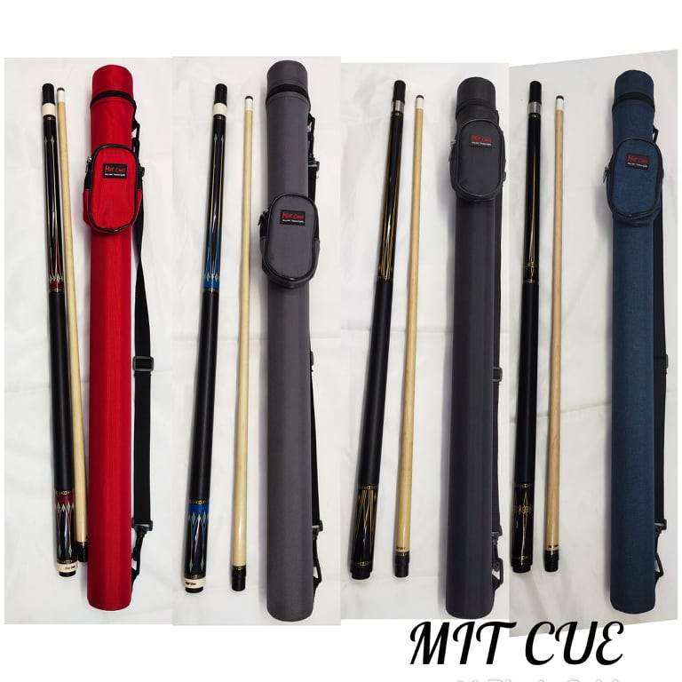 MIT CUE STICK WITH FREE 1X1 HARDCASE & JOINT PROTECTOR / BILLIARD ...