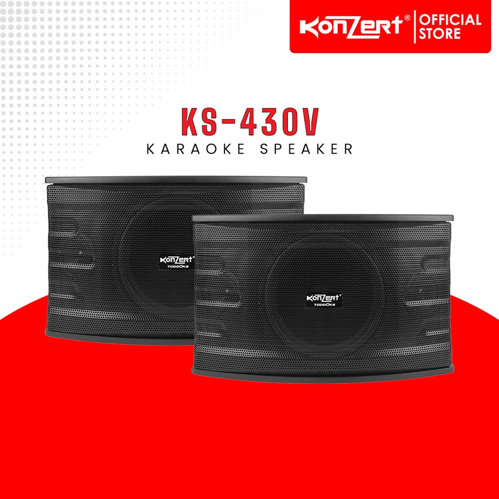 Konzert KS-430V Karaoke Speaker | Shopee Philippines