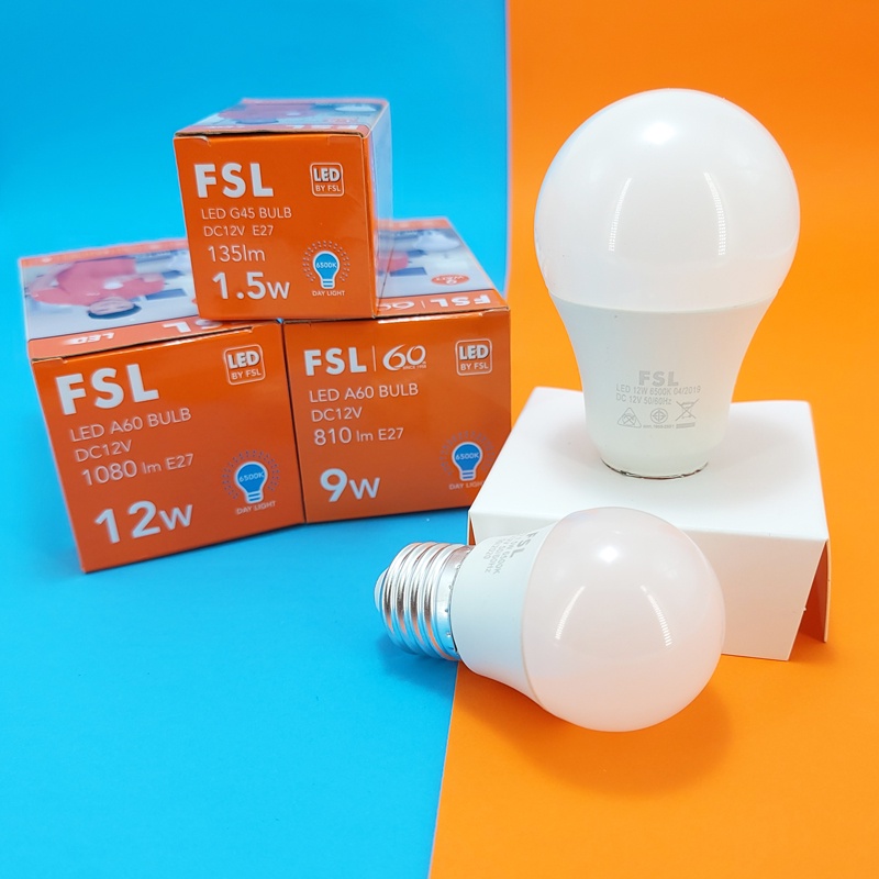 Fsl 12V LED BULB Light 1 5W 3W 5W 7W 9W 12W Shopee Philippines