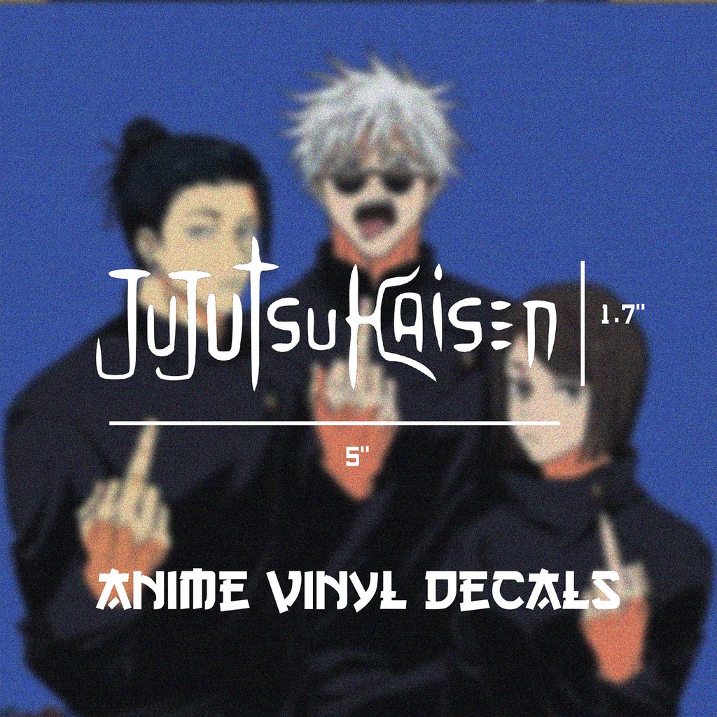 Anime Decals | Vynil Stickers | Eye Slap | Jujutsu Kaisen | Gojo ...