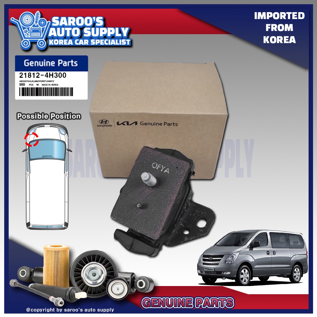 [LH][Genuine] Engine Support / Engine Mounting For Hyundai Grand Starex ...
