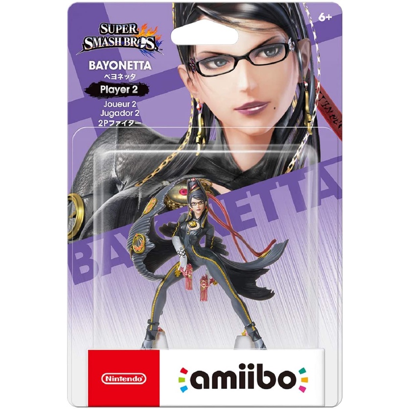 amiibo Bayonetta [2P Fighter] (Super Smash Bros. series)【Direct from ...