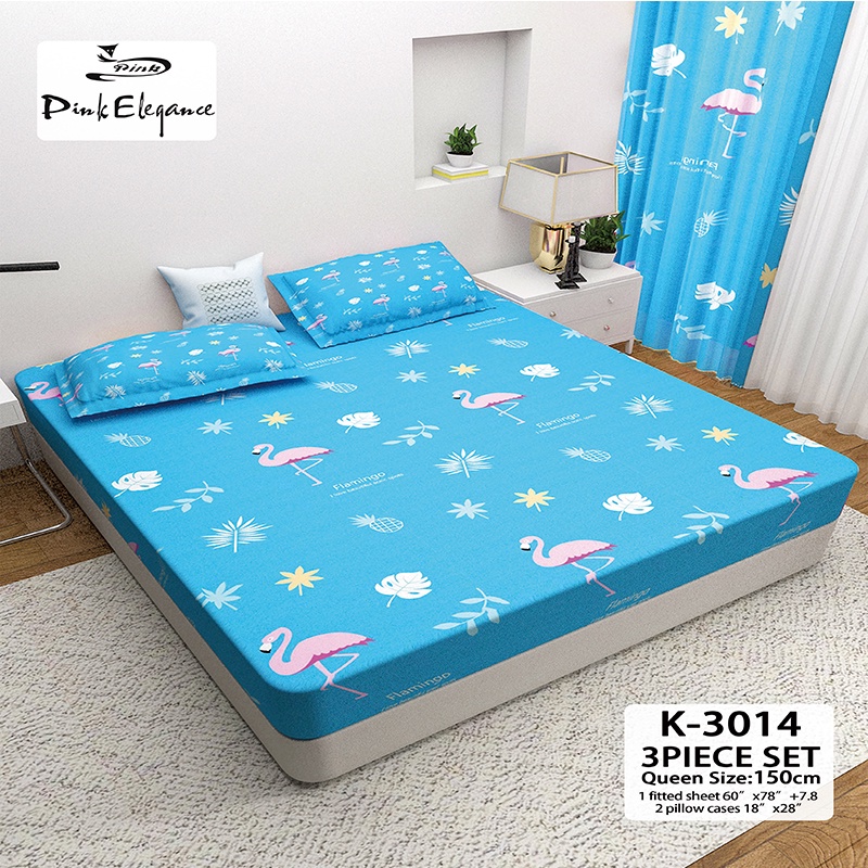 3in1 Fully Garterized Poly-Cotton Single Size Bed sheet ( 36x75 cm ...