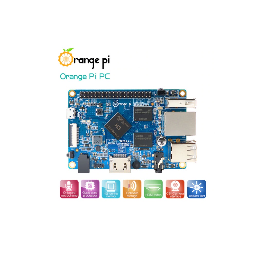 Orange Pi PC 1GB DDR3 Ram H3 Quad-core Cortex-A7 H.265 | HEVC 4K | PisoWifi | EJDalanon ...