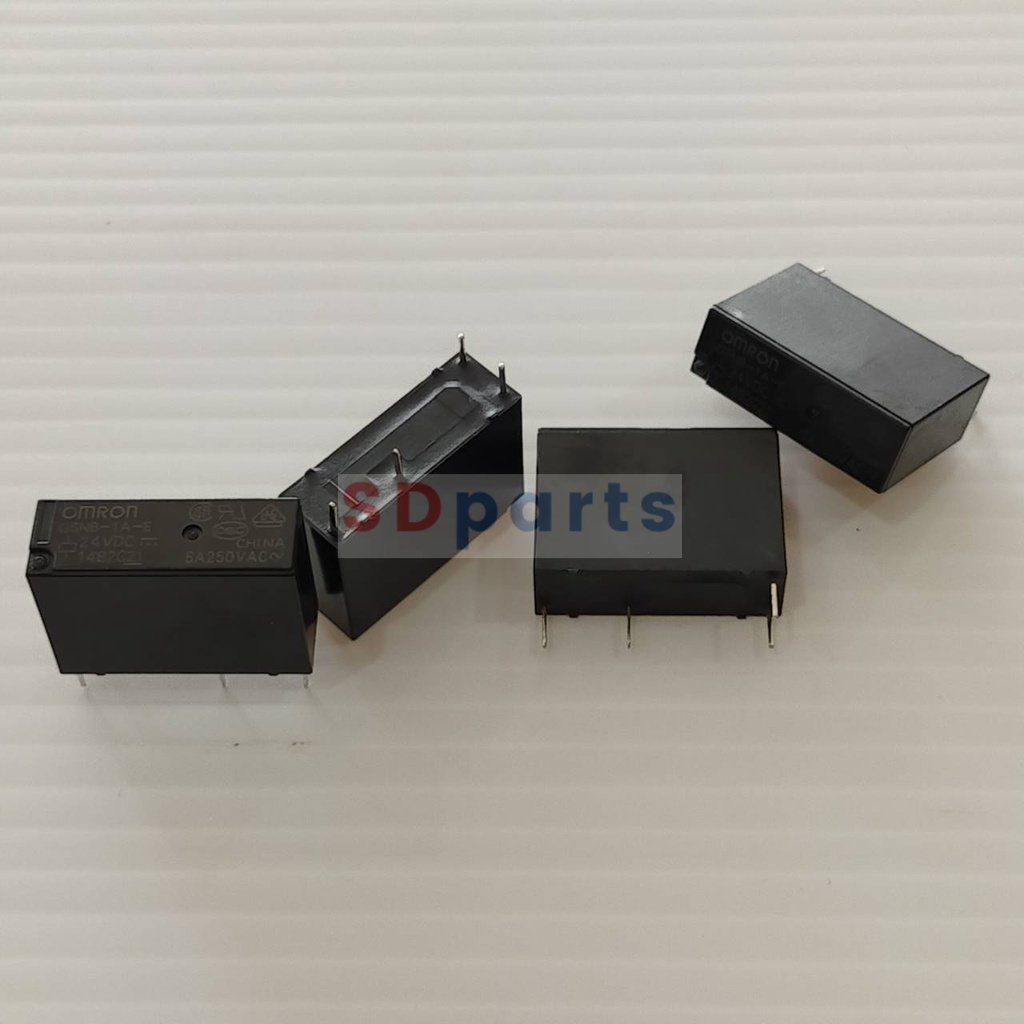 Relay 4 Pin Coil 5VDC 12VDC 24VDC 5A 250VAC G5NB-1A-E 4P OMRON (1 Unit ...