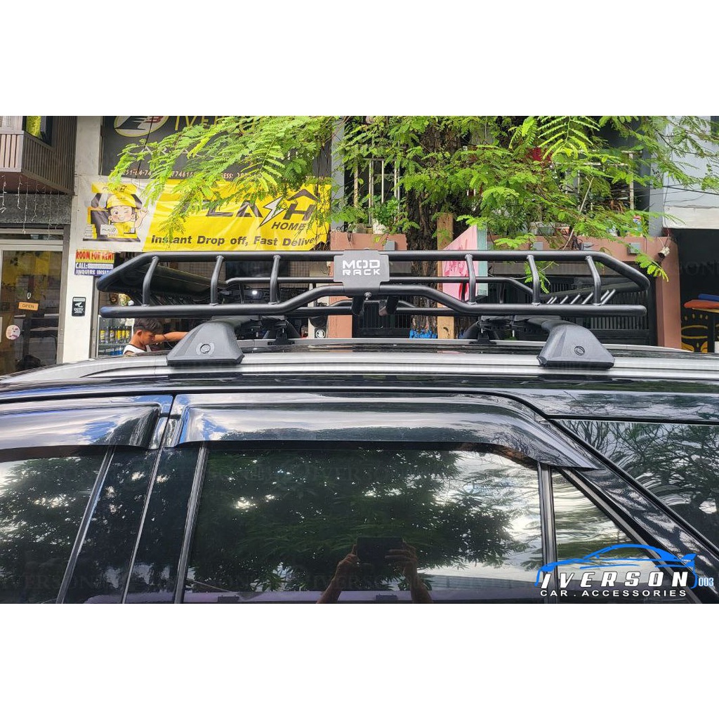 38x50 MOD Roof Rack Luggage Rack with MOD Crossbar for Toyota Fortuner ...