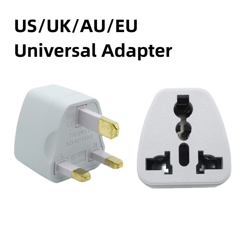 UK 3 Pin Plug Universal Adapter Travel Adapter, Universal Wall Plug ...