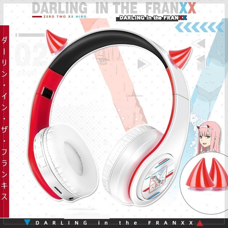 Anime Darling In The Franxx Wireless 2 In1 Bluetooth Headset Zero Two