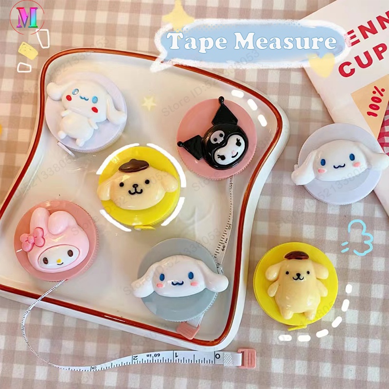 Cute Cartoon Soft Tape Measure Clothes Measuring Retractable Push Rule ...