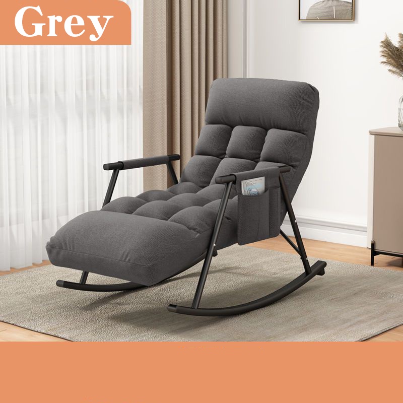 Lazy Rocking Chair Adjustable Rocking Sofa Chair Nordic Leisure Rocking ...