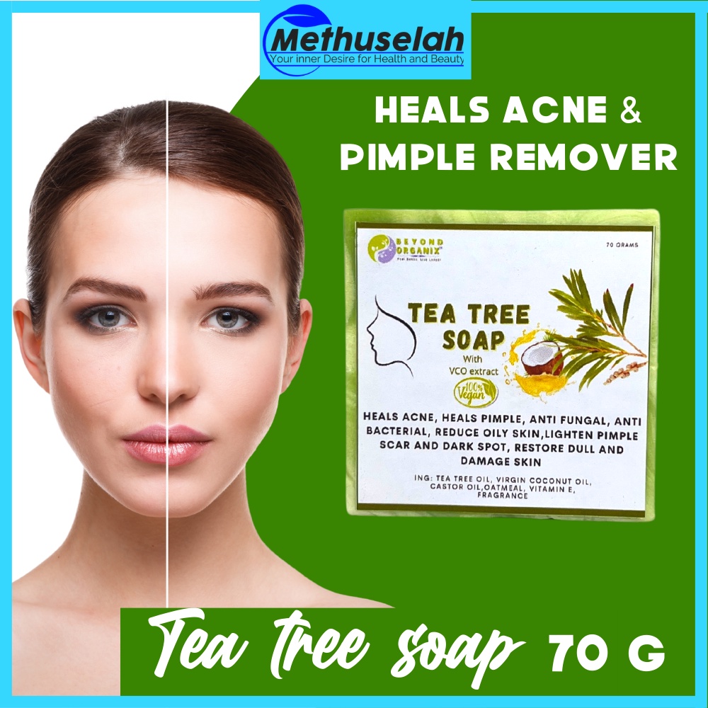 100 Tea Tree Skin Therapy Soap Trial Bar Skin Care Set Acne