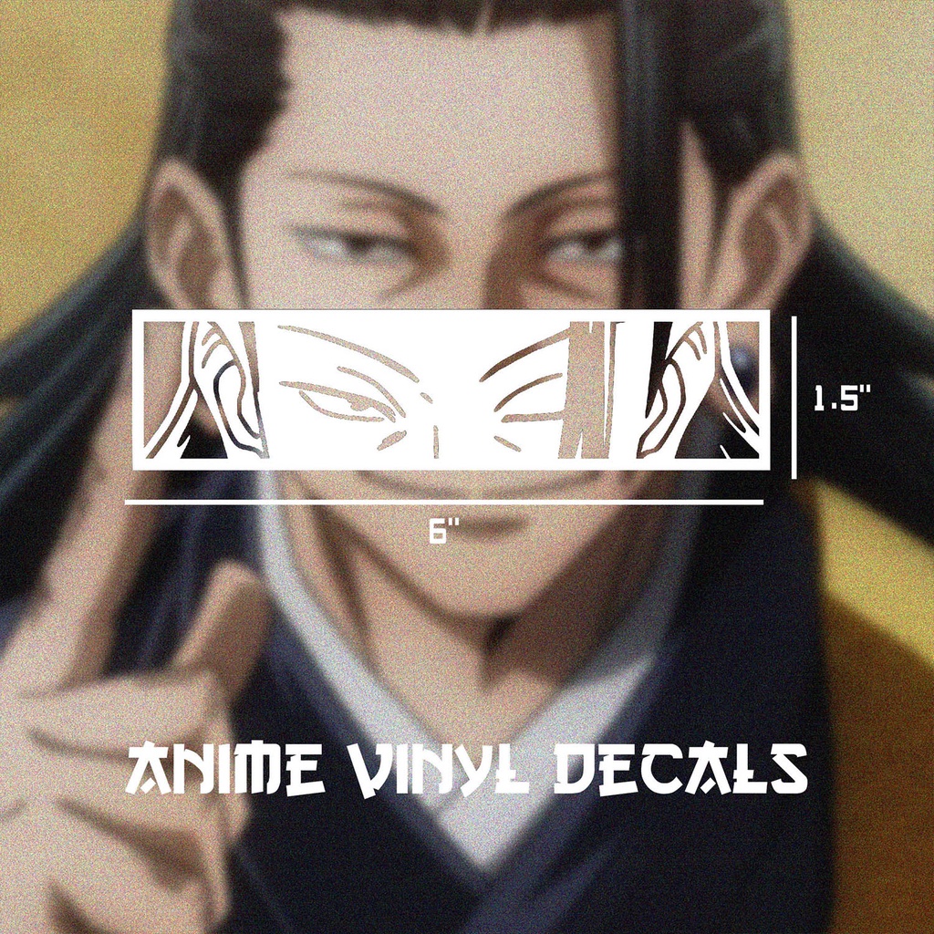 Anime Decals | Vynil Stickers | Eye Slap | Jujutsu Kaisen | Gojo ...