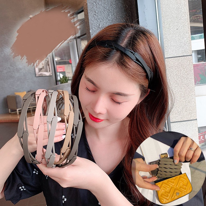 Folding headband travelling headband hair accessories | Shopee Philippines