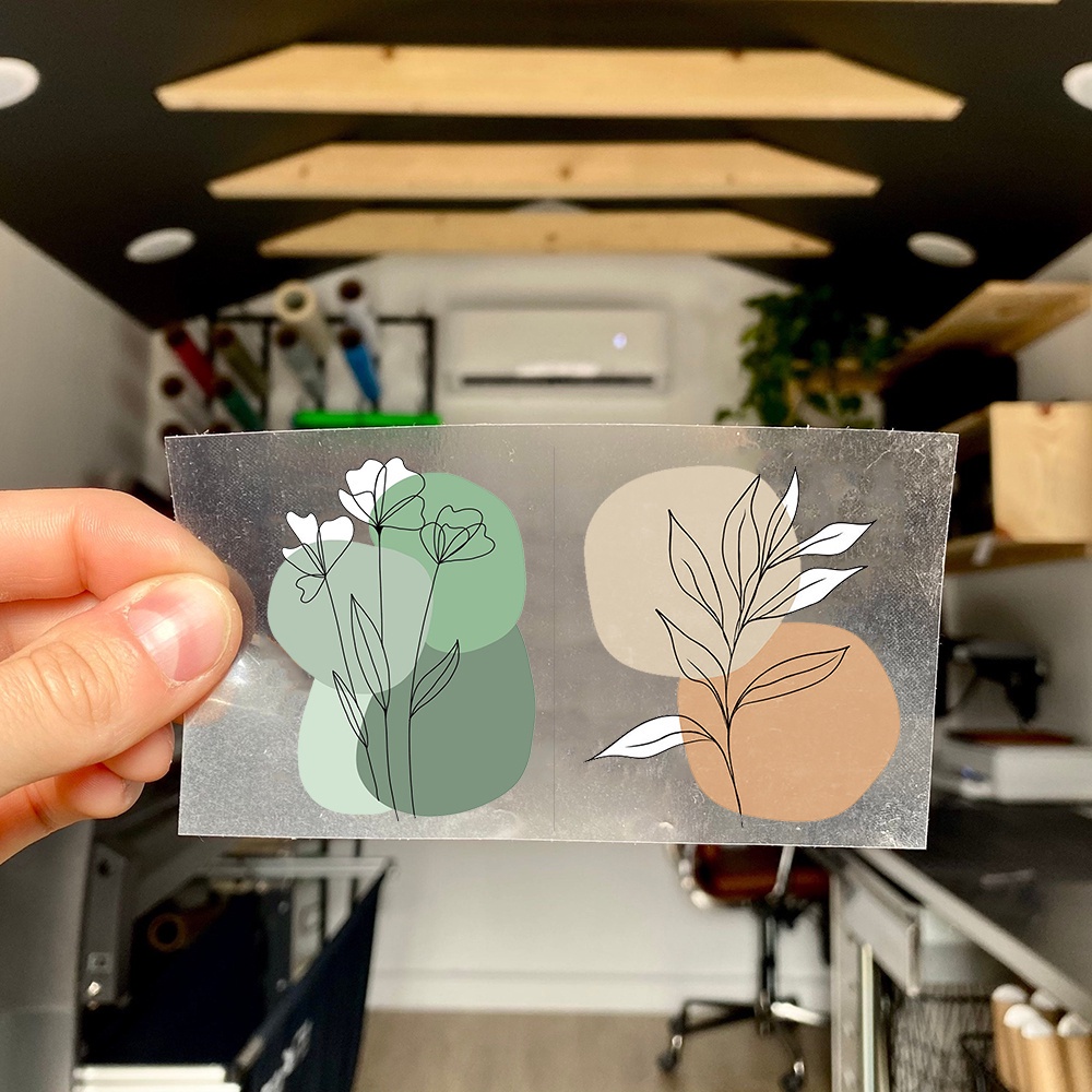 Aesthetic Patterns Iron on Patches Waterproof Heat Transfer Stickers ...