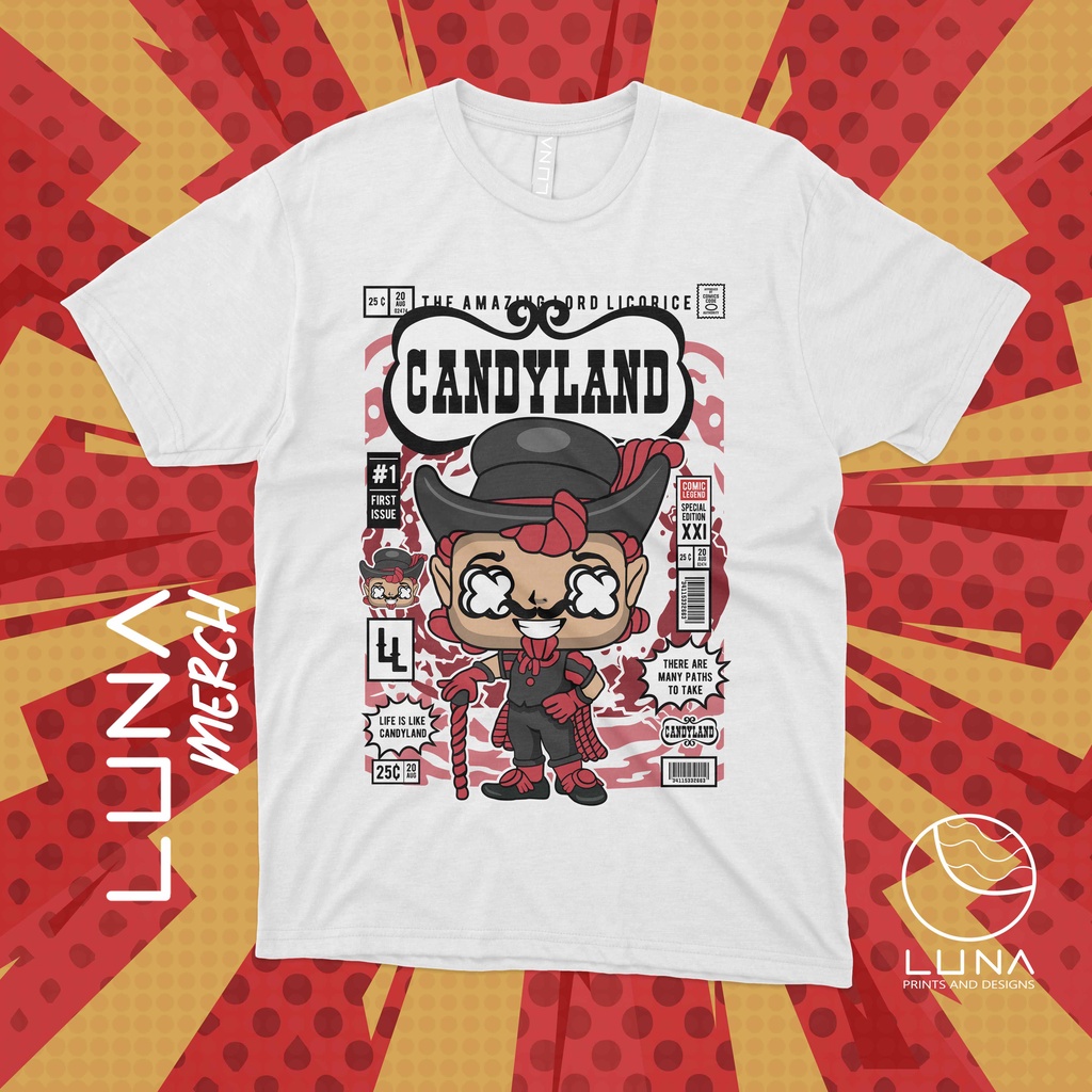 Pop Art- Candy Land Lord Licorice Funko pop Chibi Shirt for Kids and ...