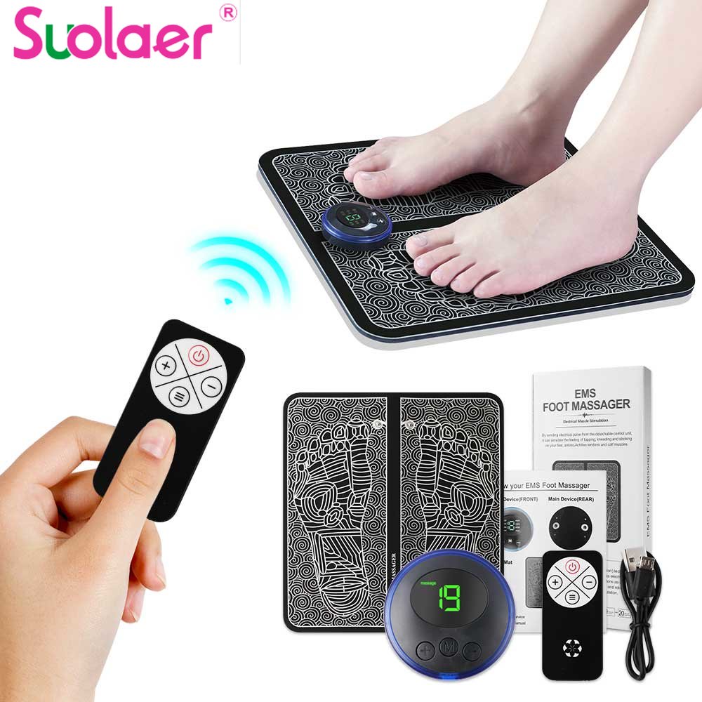 EMS Foot Massage Physiotherapy Multi-directional Electric Muscle ...