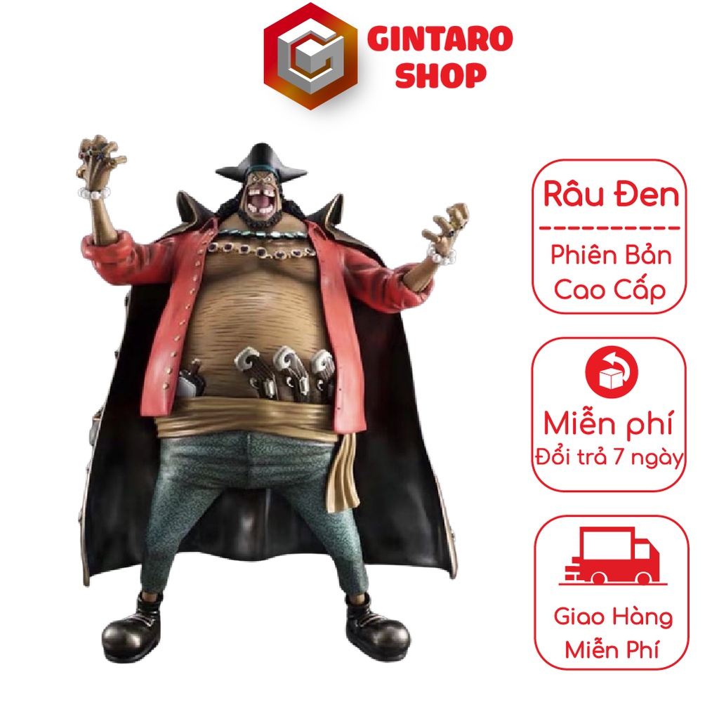 One Piece Blackbeard Four Emperors Model is extremely detailed and ...