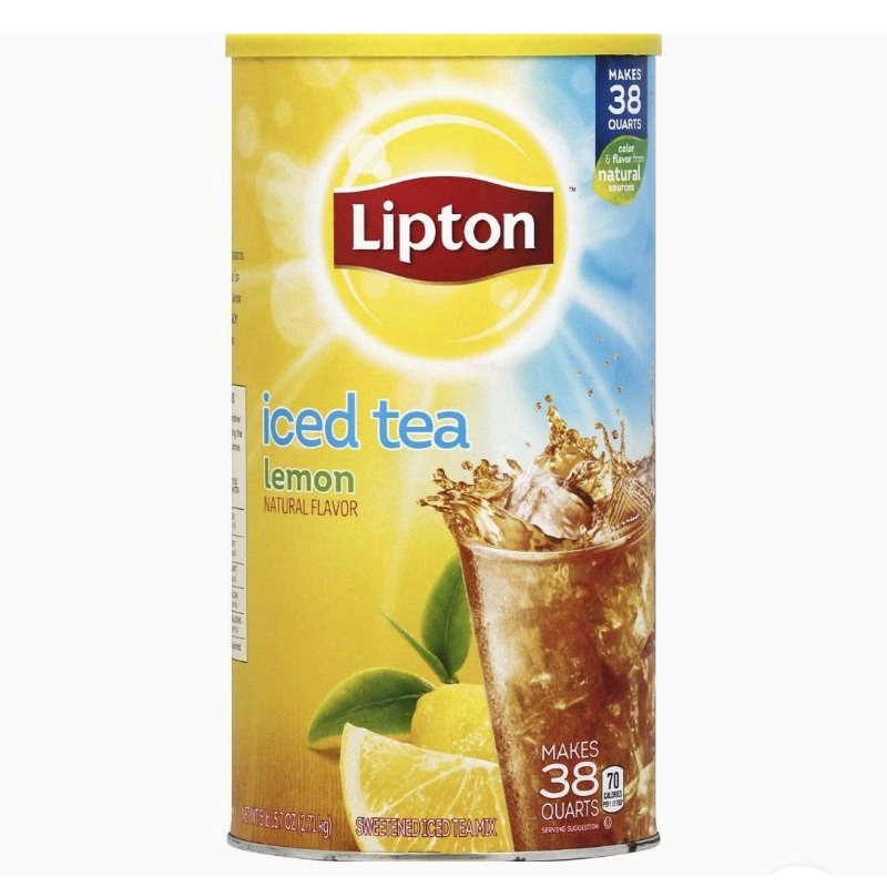 Lipton Lemon Iced Tea Mix - 100 oz. | Shopee Philippines