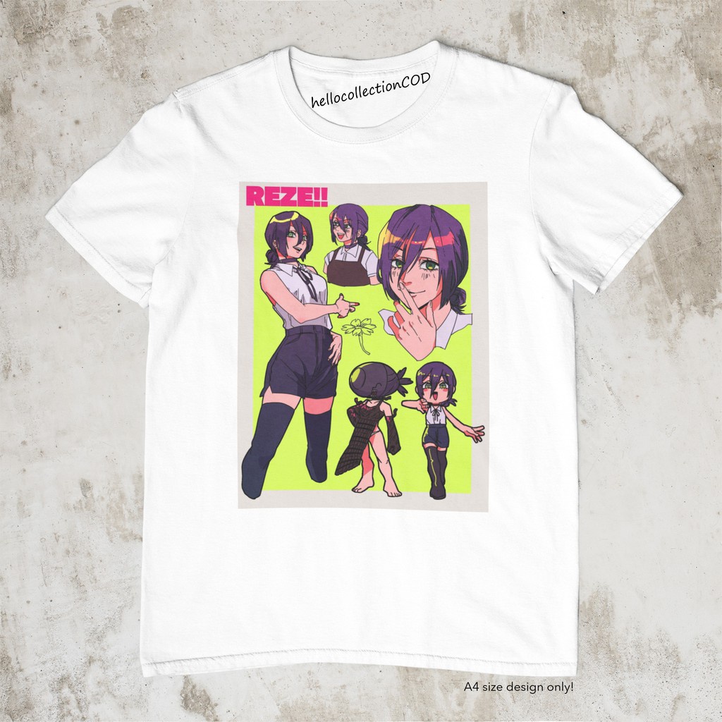 Chainsaw Man - Reze Cool Cool Anime Shirt hellocollectioncod | Shopee ...
