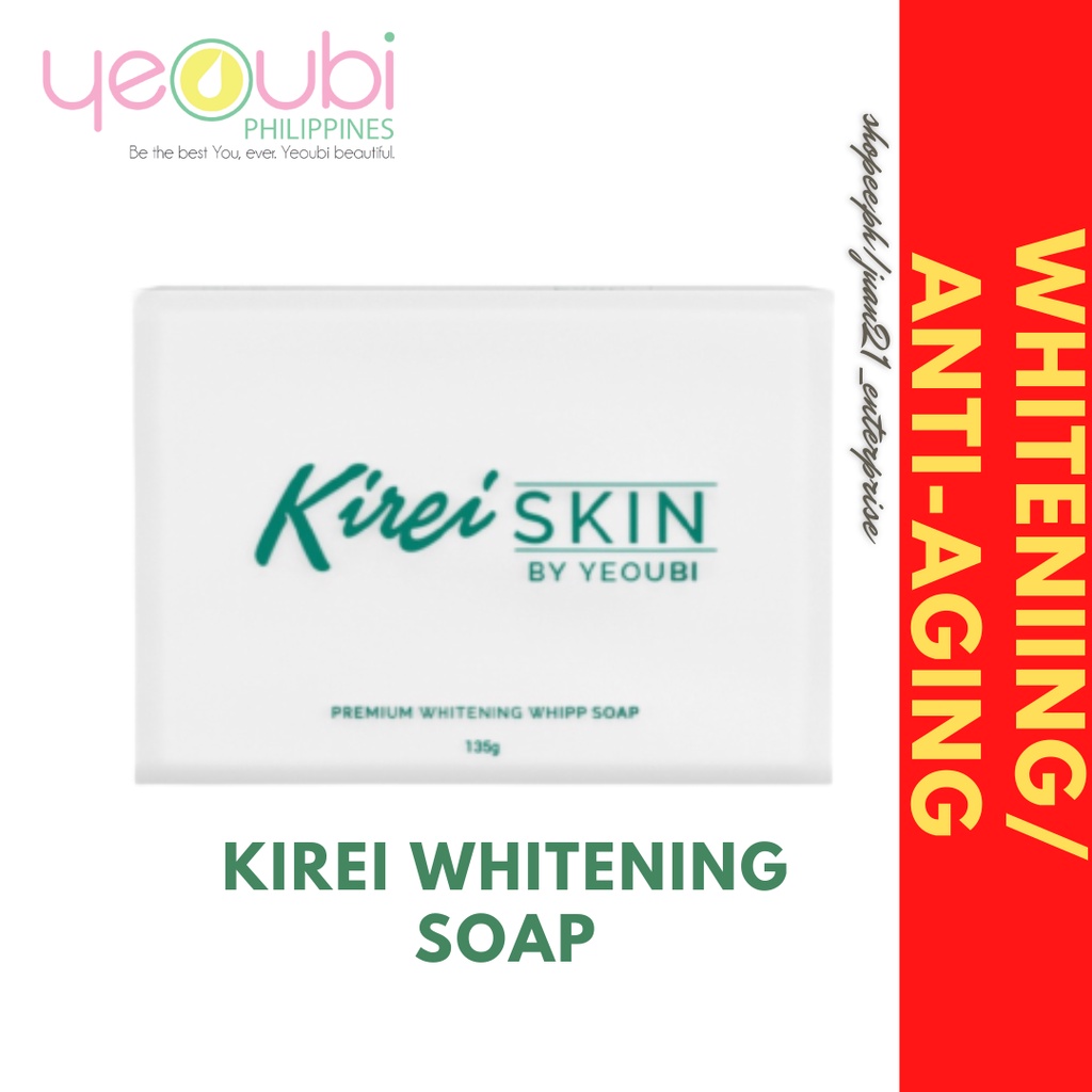 KIREI Whitening Whipp Soap (135g x 1 Bar) | Shopee Philippines