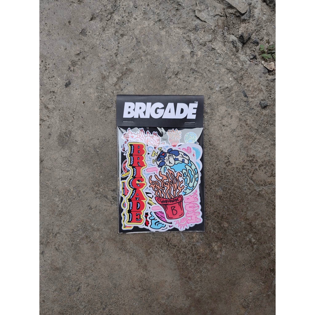 brigade clothing - sticker pack 2 | Shopee Philippines