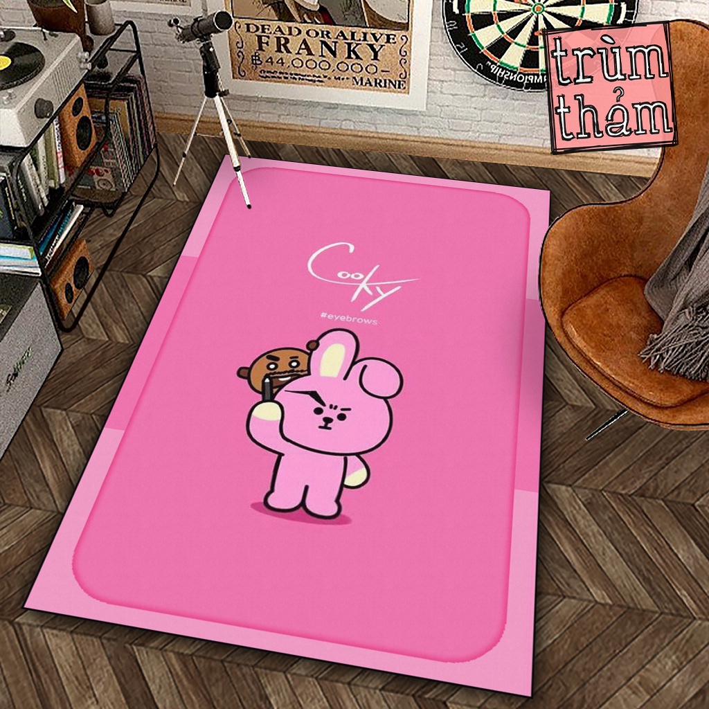 Cooky Decorative Carpet BT21 BTS Kpop Idol Korean Chibi Cute Decor ...