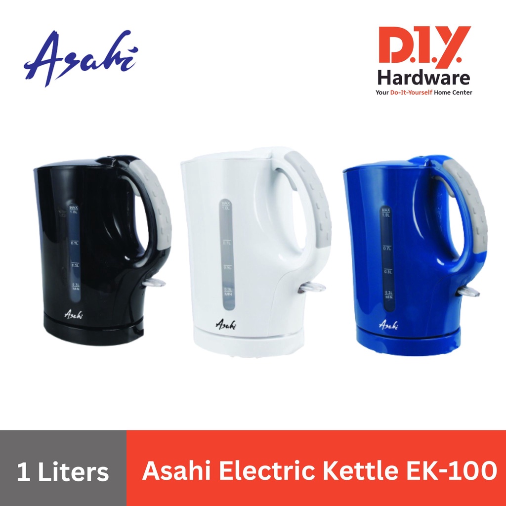 Asahi Electric Kettle 1L EK-100 | Shopee Philippines