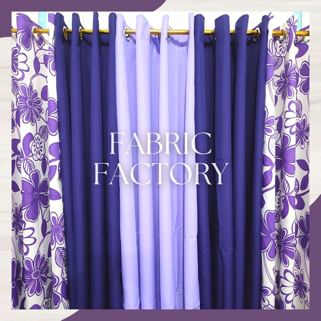 CURTAINS 3N1/5N1 SOLD PER SET (SCARLETH DESIGN) | Shopee Philippines