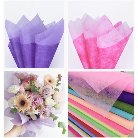 10 PCS | Tissue Paper Wrapped Flower Paper ~ Bouquet Wrapped Flower ...