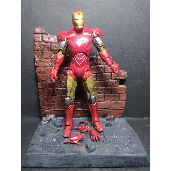 IRON MAN MK6 (IRON MAN 2 MOVIE SERIES) WALMART EXCLUSIVE | Shopee ...