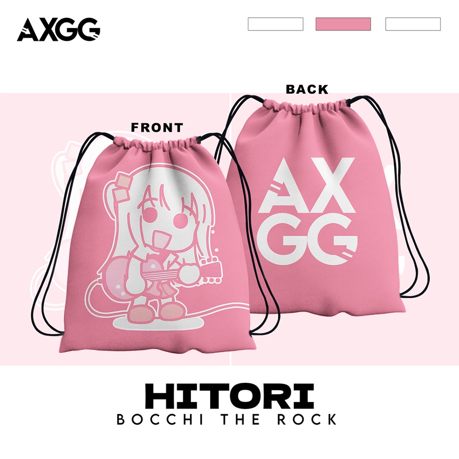 AXGG ' Bocchi the Rock ' - Anime Drawstring Bag | Shopee Philippines