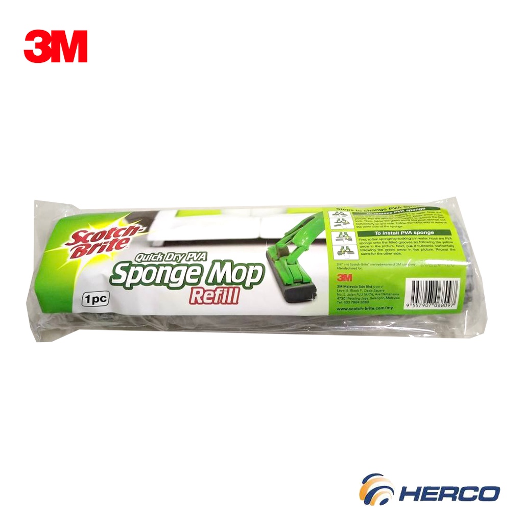 3M Scotch Brite Easy Squeeze Mop Refill 1pc | Shopee Philippines