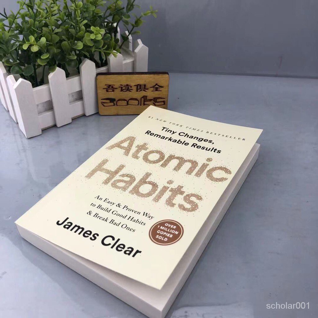 Original Atomic Habits by James Clear 100% English Book AUTHENTIC WITH ...