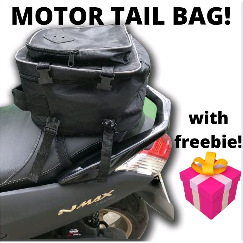 Universal Motorcycle Tail bag Customized unit with freebie rain cover ...