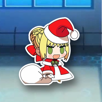 Vinyl Waterproof Laminated Padoru Stickers | Padoru Stickers Fate ...