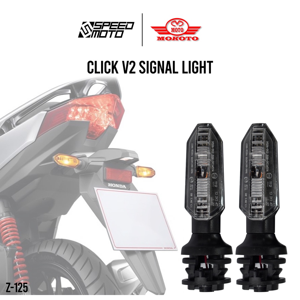 MOKOTO HONDA CLICK 125 / 150 V2 /160 LED TURN SIGNAL LIGHTS Z-125 ...