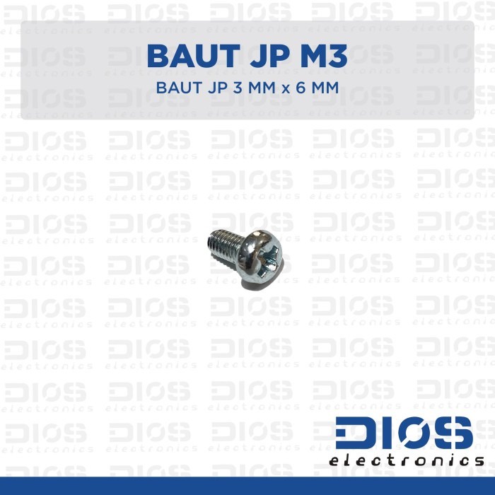 JP Bolt 3 mm x 6 mm M3/ / Bolt | Shopee Philippines