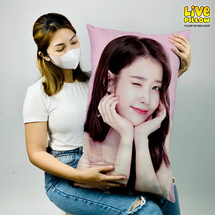 LIVEPILLOW IU merchandise set kpop merch pillow big size 13X18 | Shopee ...