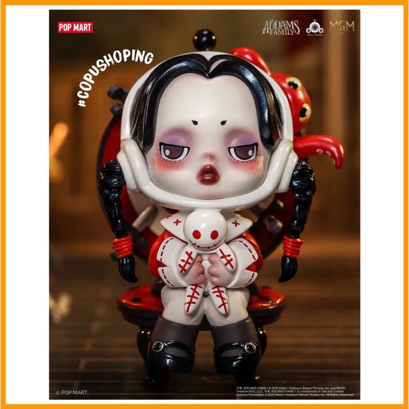(Available Blind box - Blind box) SKULLPANDA The ADDAMS Family Series ...