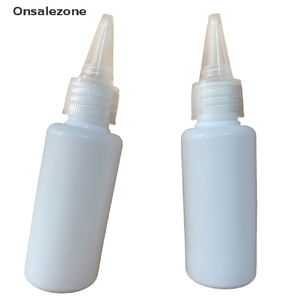 ONPH 50ml Empty Plastic Squeezable Dropper Bottles Eye Ear Liquid ...