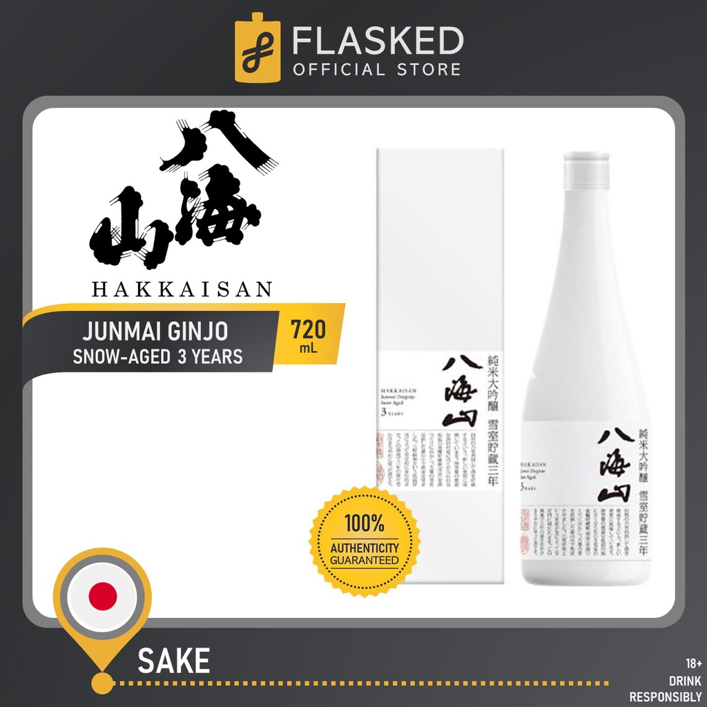 Hakkaisan Junmai Daiginjo Snow-Aged 3 Years Japanese Sake 720mL ...